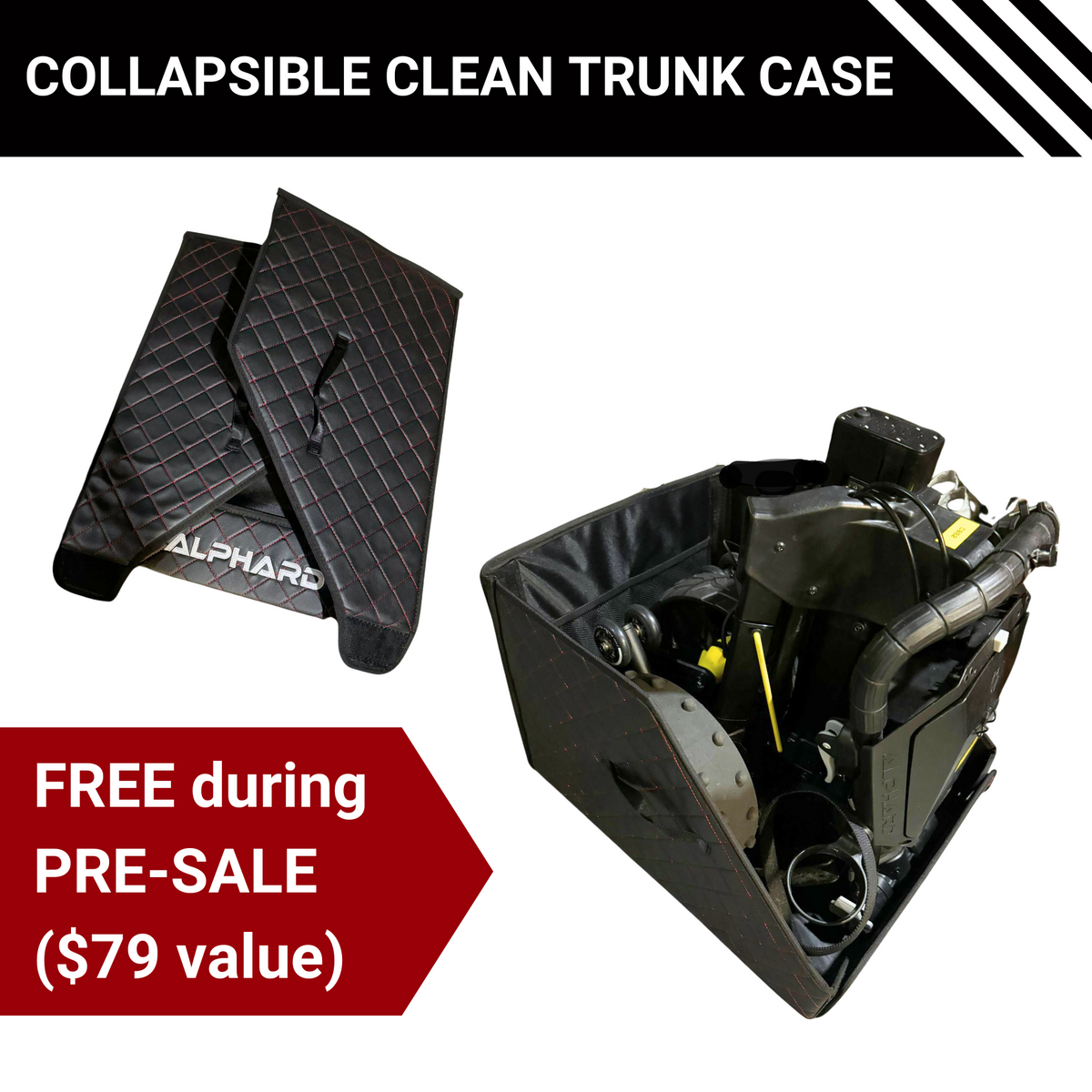 Cybercart Clean Trunk Case – Alphard Golf USA