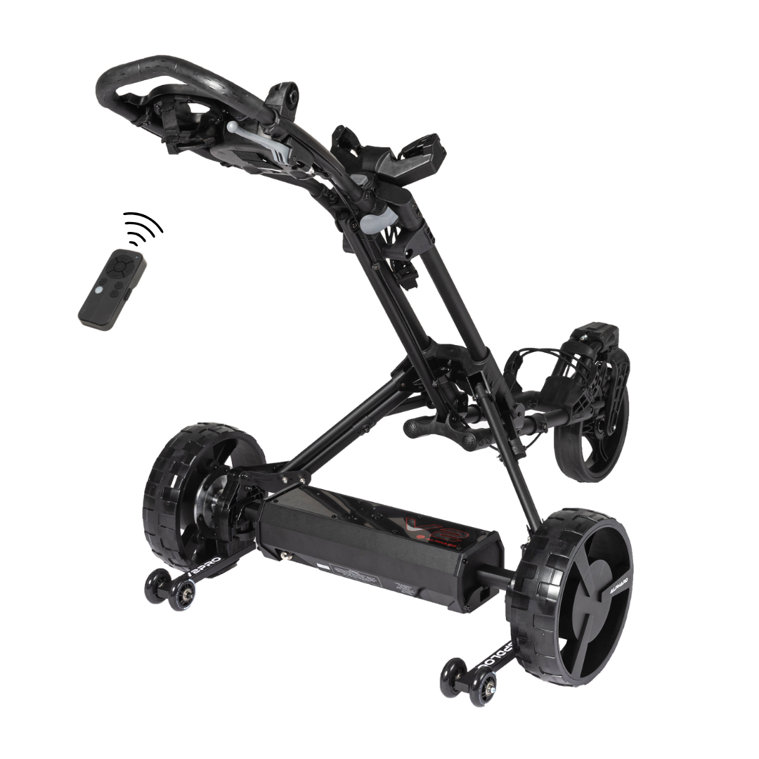 Club Booster V2Pro + Omni Cart = Motorized Golf Caddy with Remote by ...