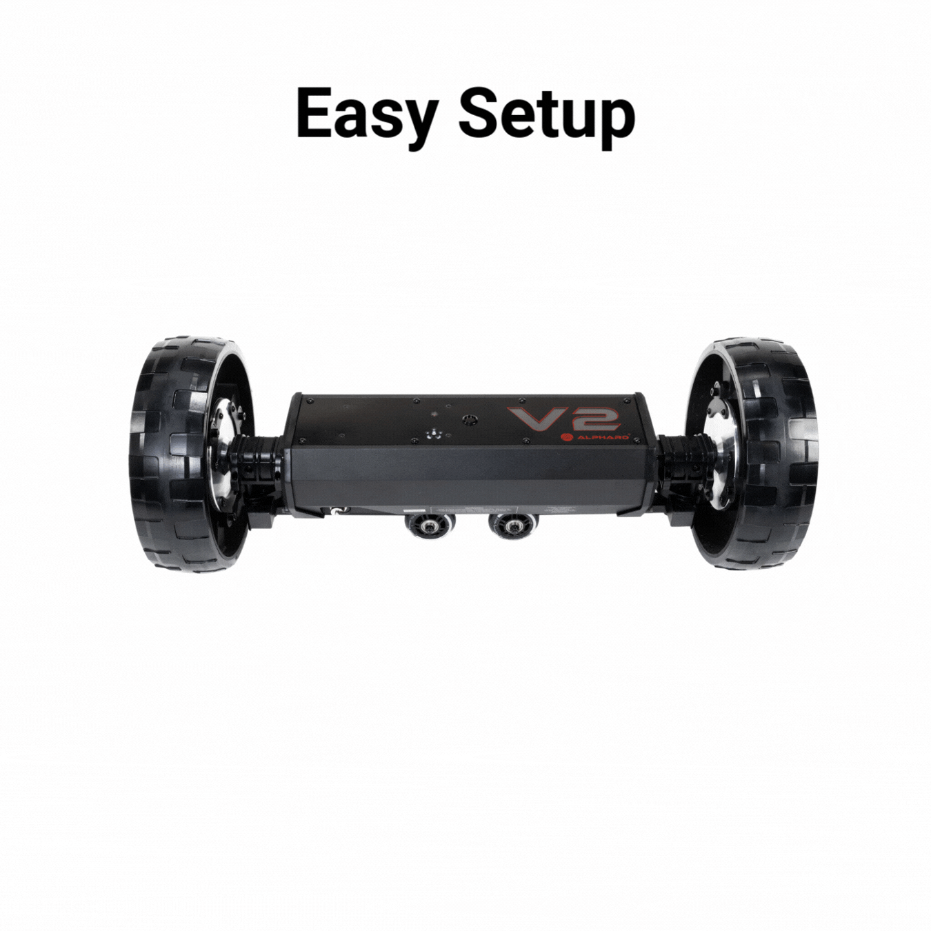 Club Booster V2Pro + Sidekick Follow Caddie System - Alphard Golf USA