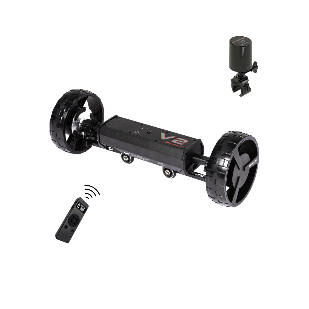 Club Booster V2Pro + Sidekick Follow Caddie System - Alphard Golf USA