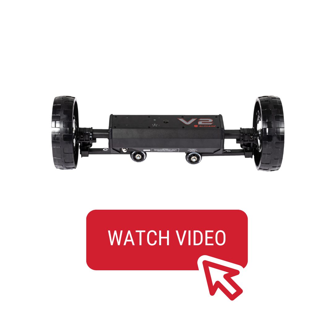 Club Booster V2Pro Electric Golf Push Cart - by Alphard Golf USA